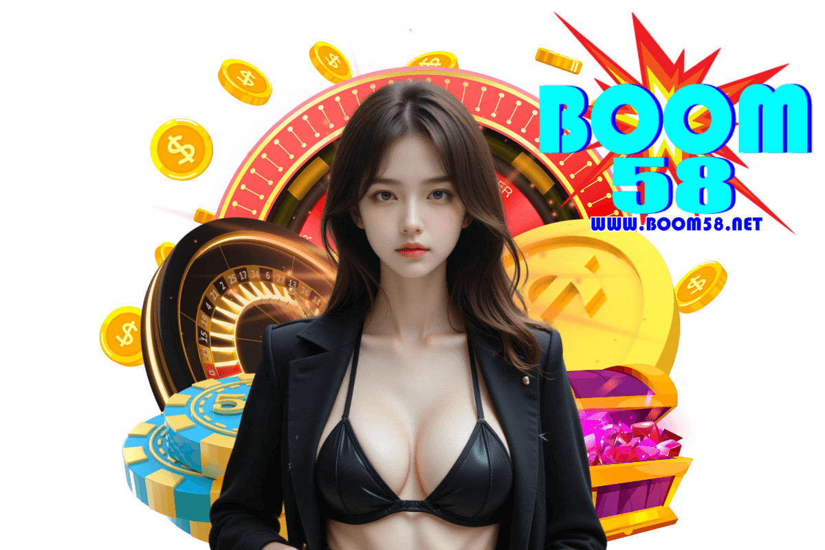 boom58 สุดยอดเว็บสล็อตแตกง่าย โอนเงินไว เล่นได้ 24 ชั่วโมง