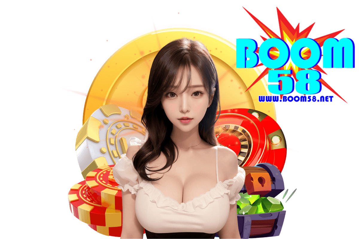 boom58 สุดยอดเว็บสล็อตแตกง่าย โอนเงินไว เล่นได้ 24 ชั่วโมง
